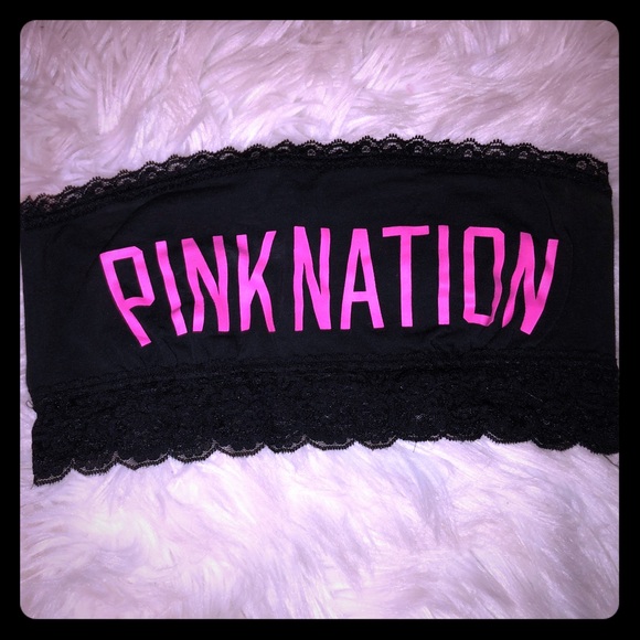 PINK Victoria's Secret | Tops | Rare Victorias Secret Bandeau Top ...